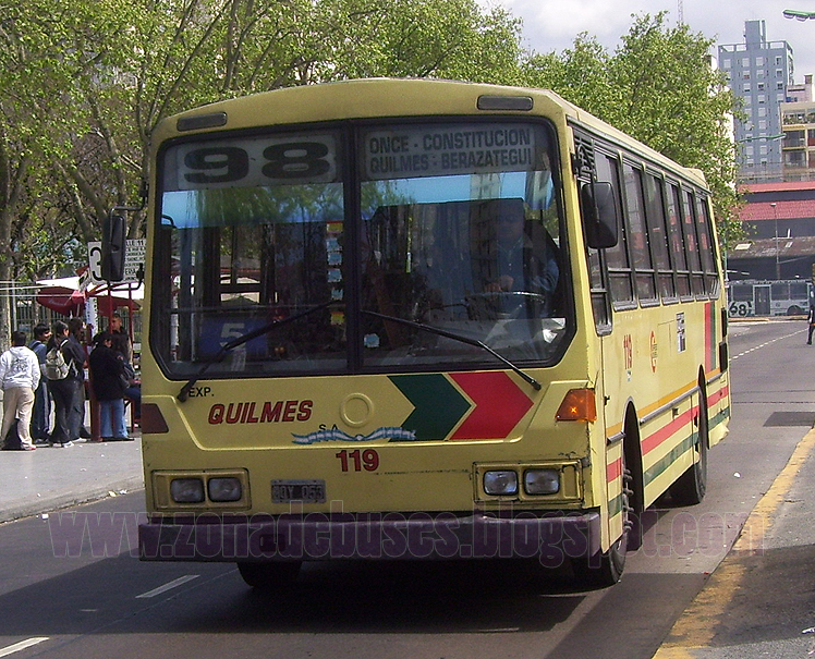 Colectibus - Zona de Buses: LINEA 98