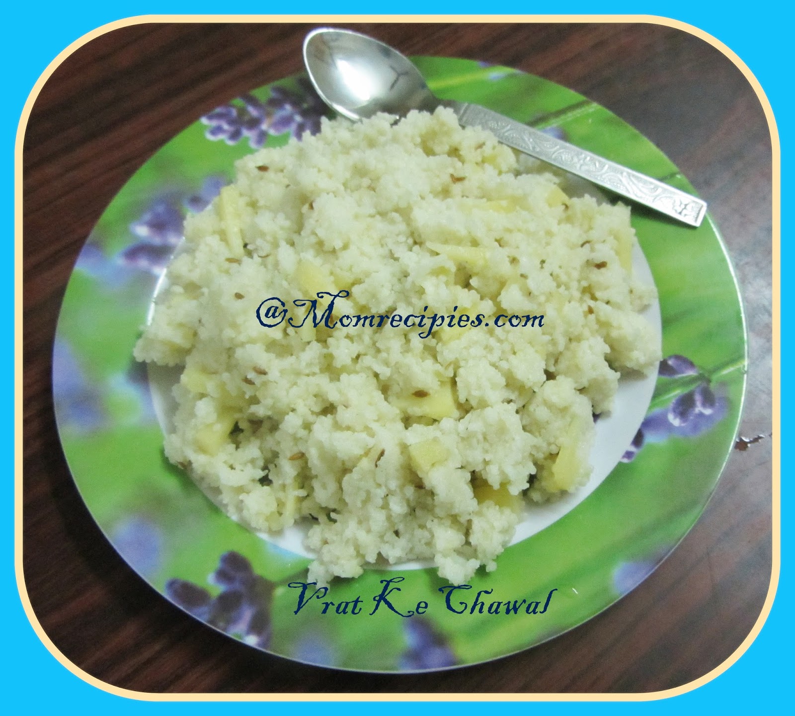 Mom's Recipies: Vrat Ke Chawal / Fasting Recipes/ Samvat Rice / Bhagar ...
