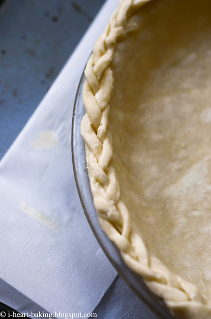 i heart baking!: braided crust custard pie