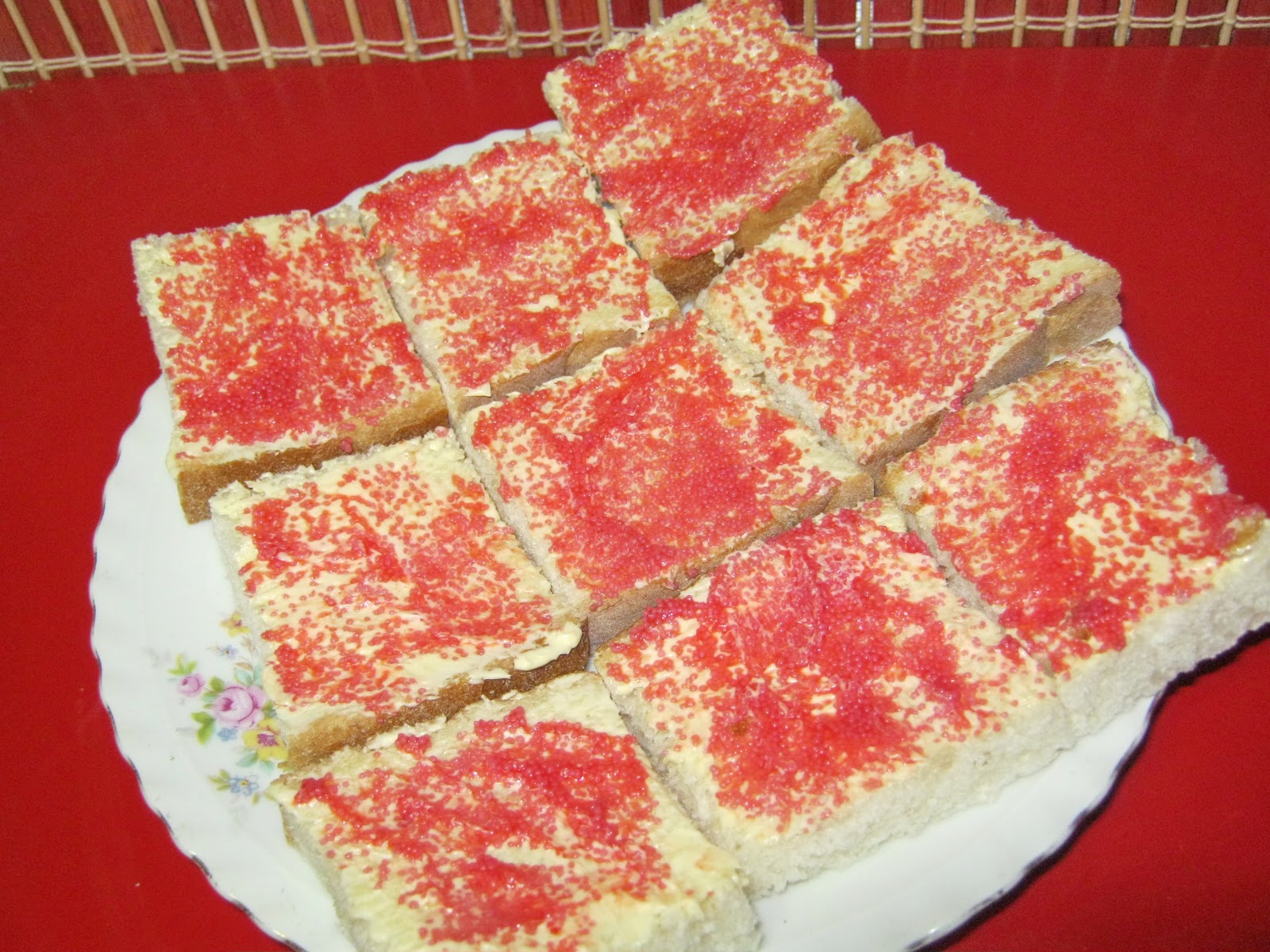 Tartine cu icre rosii « In Bucatarie La Sidy