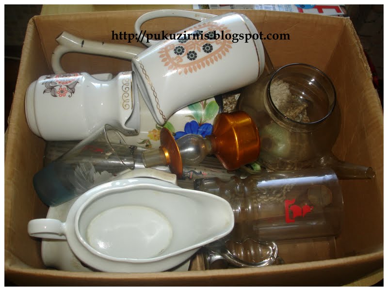 Puķuzirnis: Retro trauki