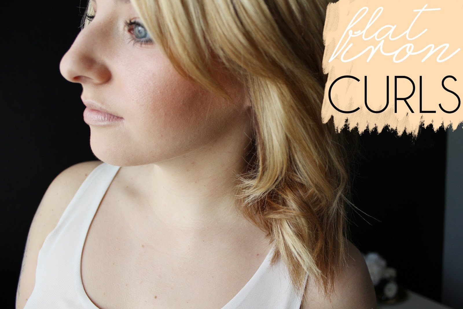 Flat Iron Curls:Tutorial / AUBREY KINCH