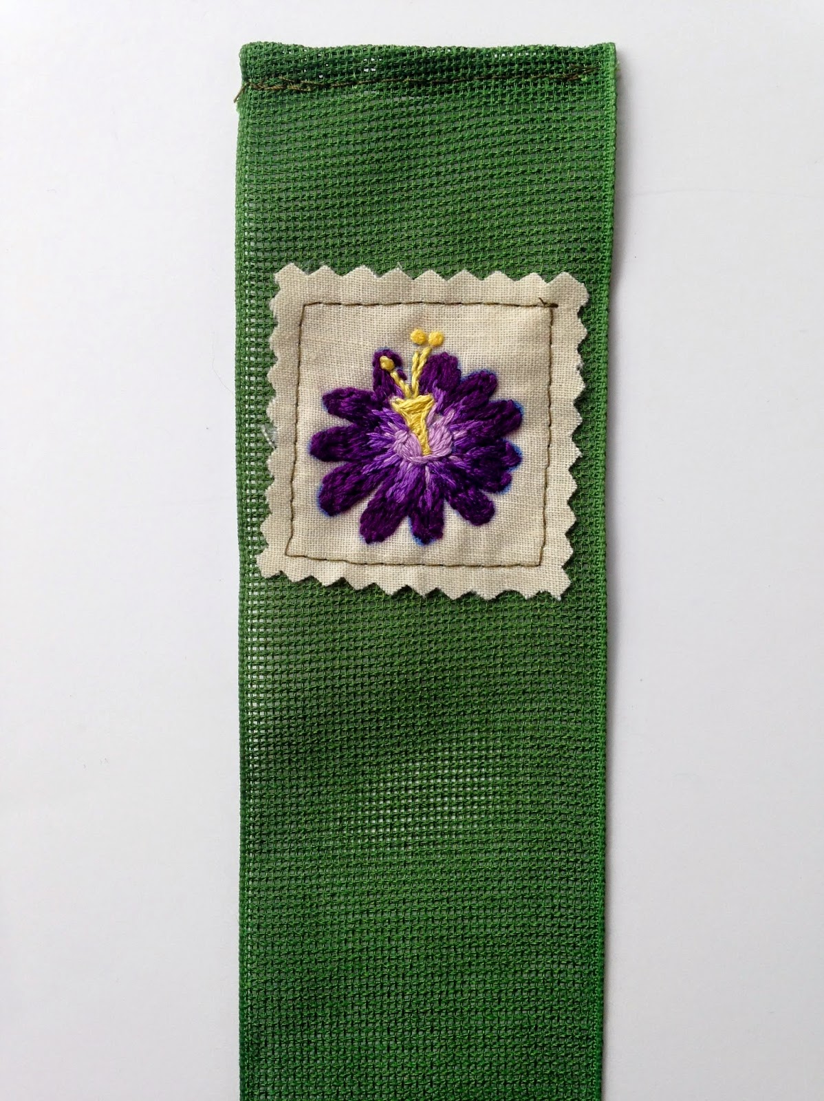 feeling stitchy: Thimblenest Thursdays: Embroidered bookmark for summer ...