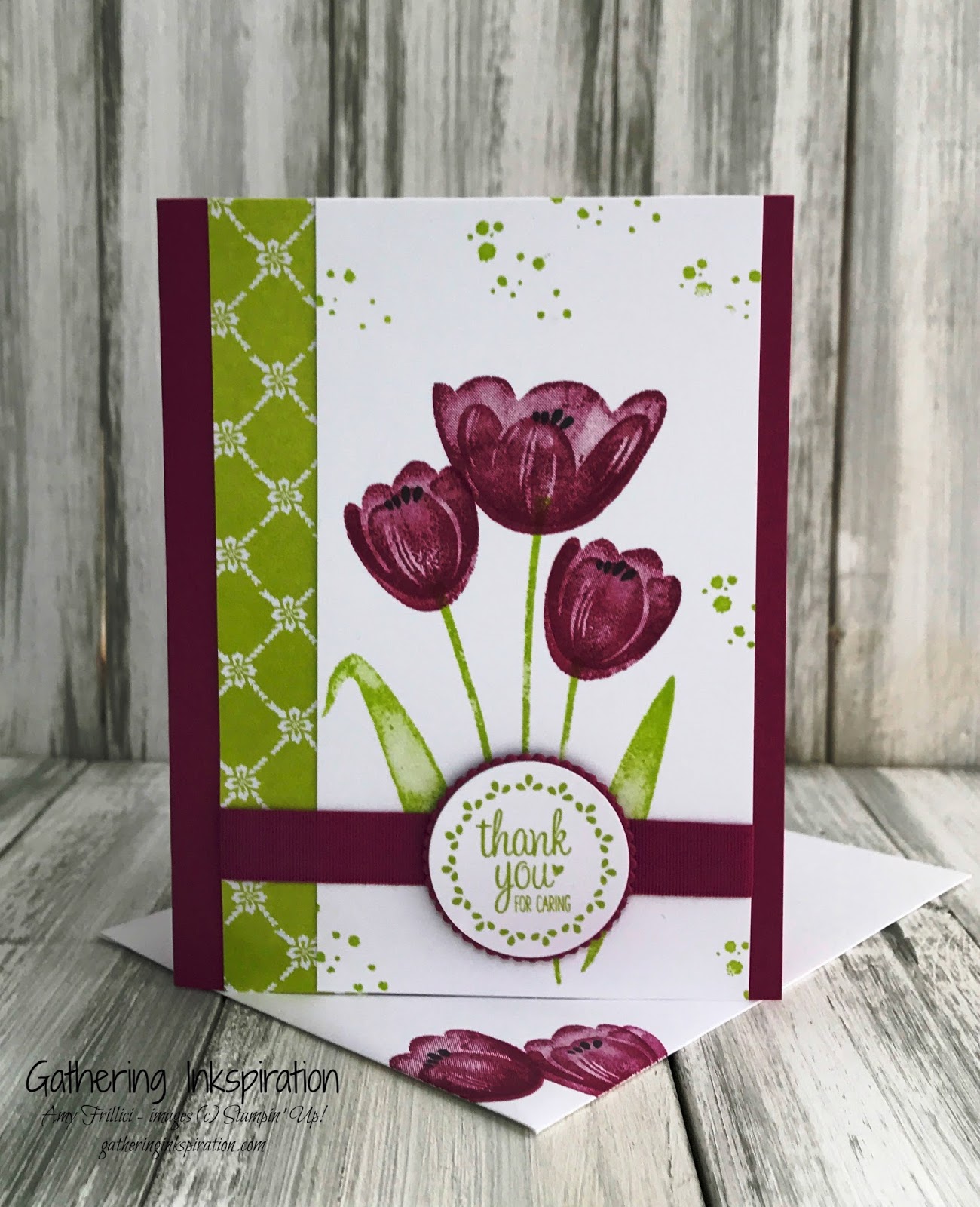 Gathering Inkspiration: Stampin' Up! Tranquil Tulips
