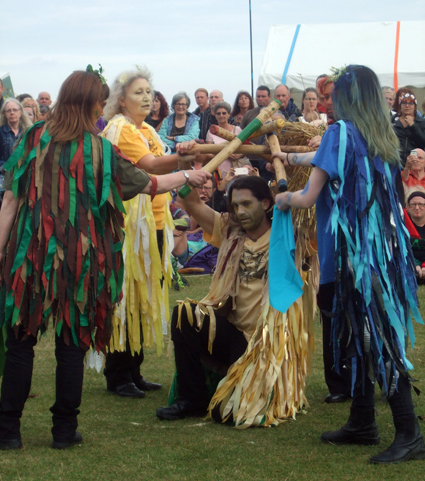 A bad witch's blog: John Barleycorn at Eastbourne Lammas Festival