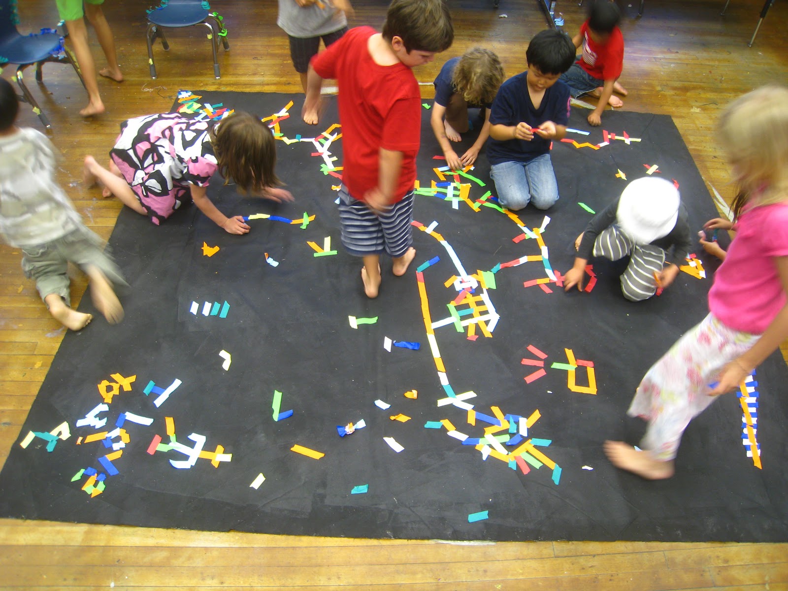 We-Make-Marks: The Tape Project