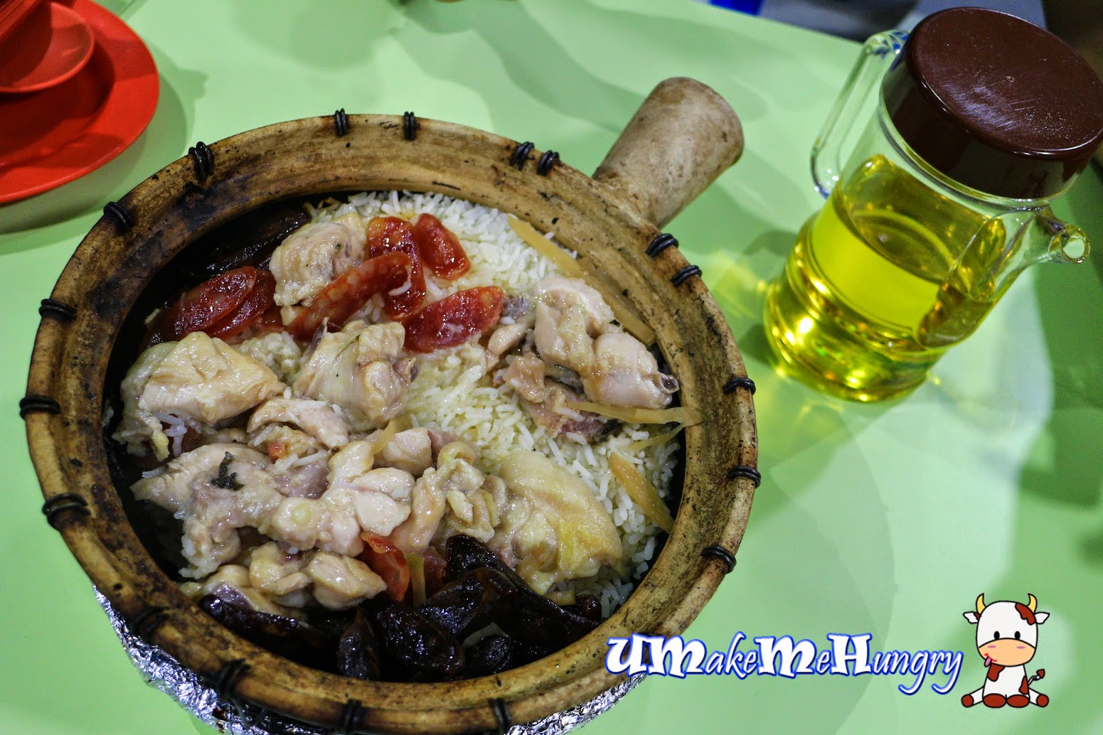 Claypot Rice before adding Seasonings - $15 (Big)