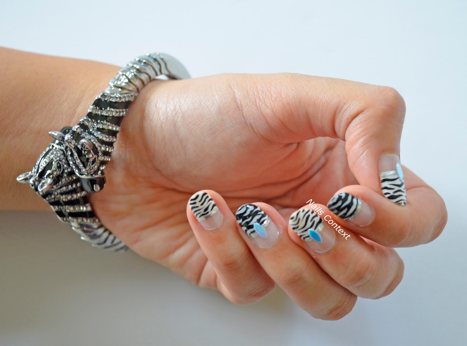 Nails Context: Zebra Nails