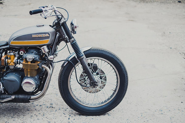 Honda CB550F Custom by Recast Moto - Lsr Bikes