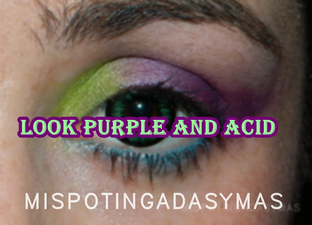 MIS POTINGADAS y más: Look | Purple and acid