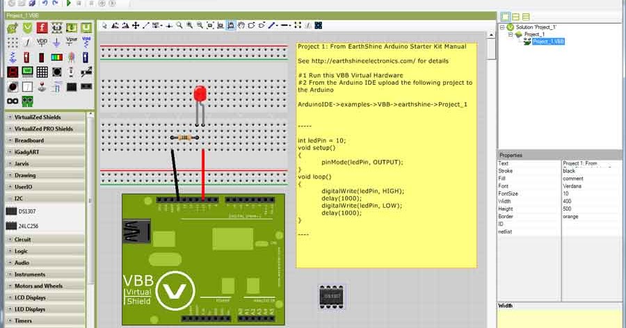 Arduino Simulator - Embedtronix