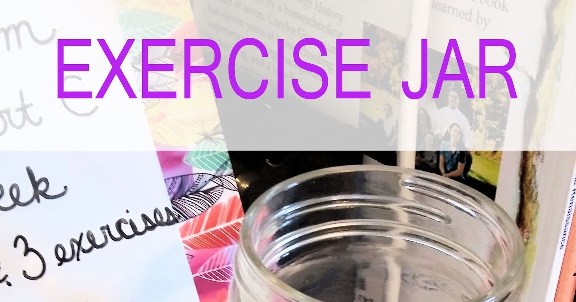To The Rock Homeschool: Exercise Jar for Kids