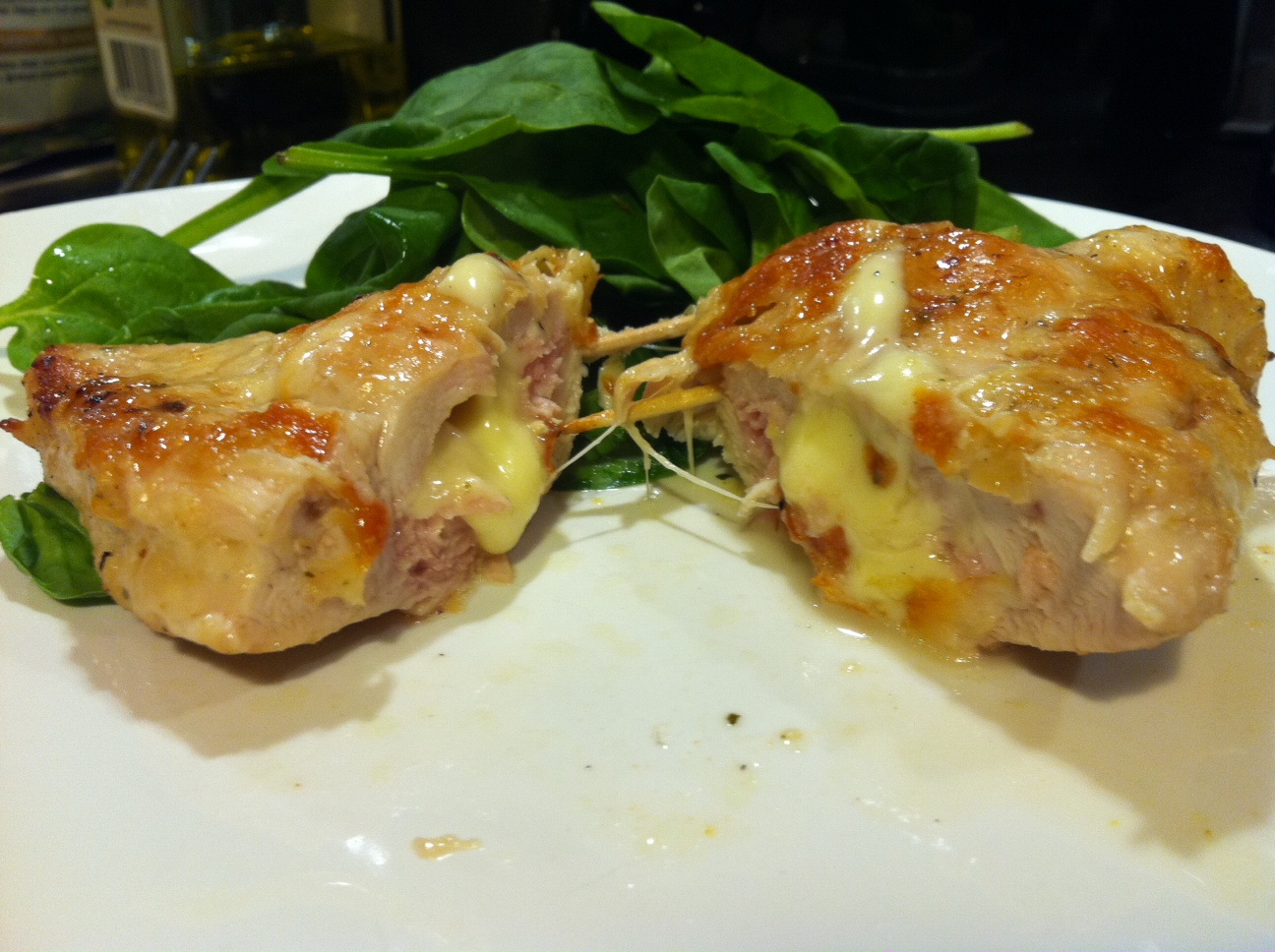 Homemade - By Priscila Zonaro: Filé de Frango Recheado!!!! (Stuffed ...