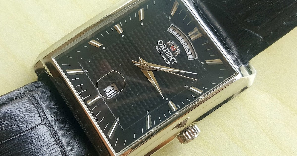 Just Ordinary Watch: (SOLD) Orient Square Day Date Automatic