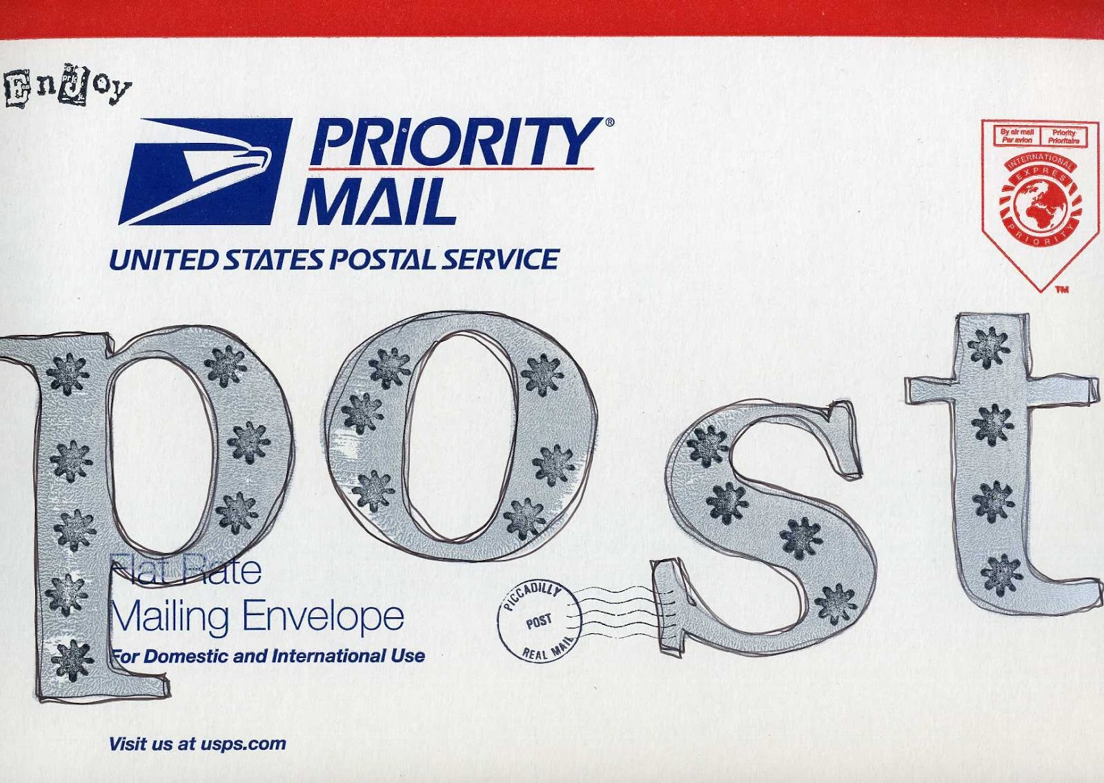 Piccadilly Post: Red, White, and Blue #5