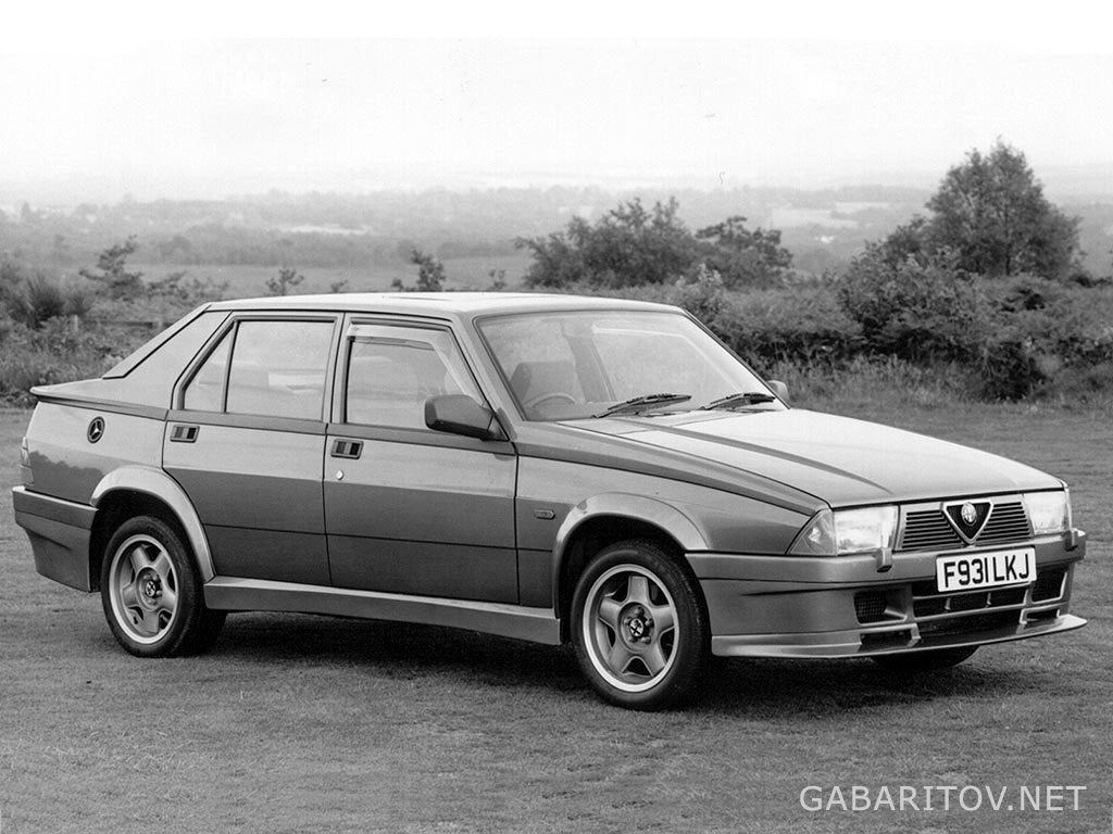 Carros Alfa Romeo 75 Antigos | Fotos de carros