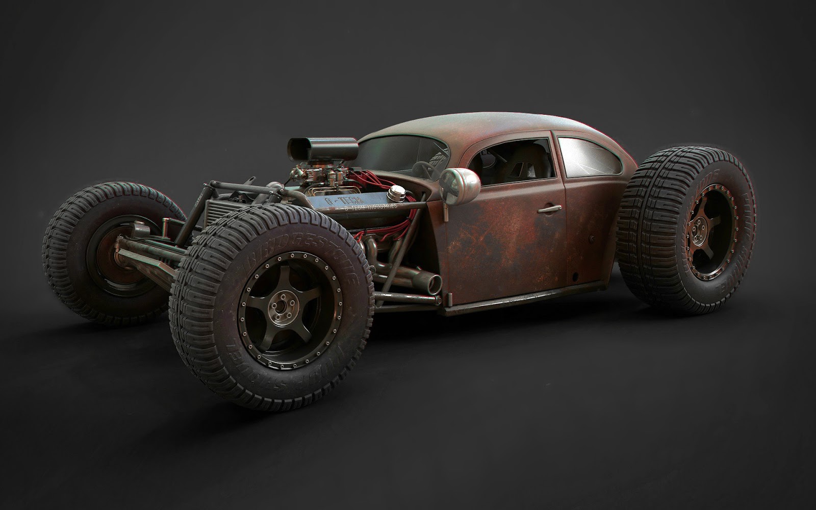 O-Tech Monster - Inazuma café racer