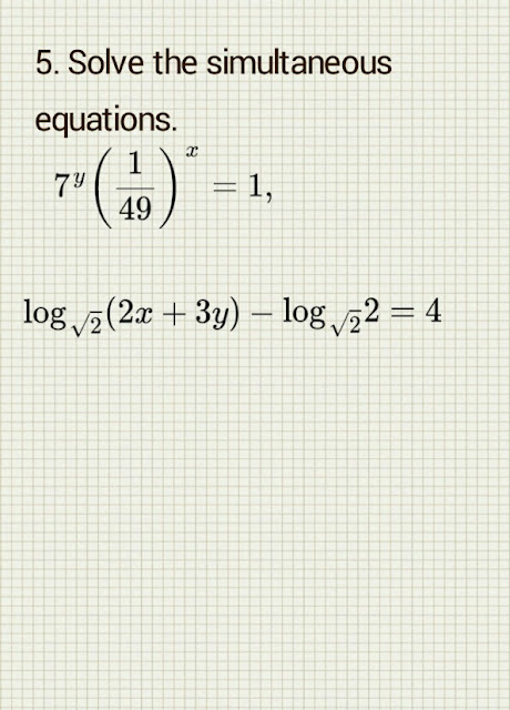 O Level A Maths Logs and Surds: Challenging Logs and surds questions ...