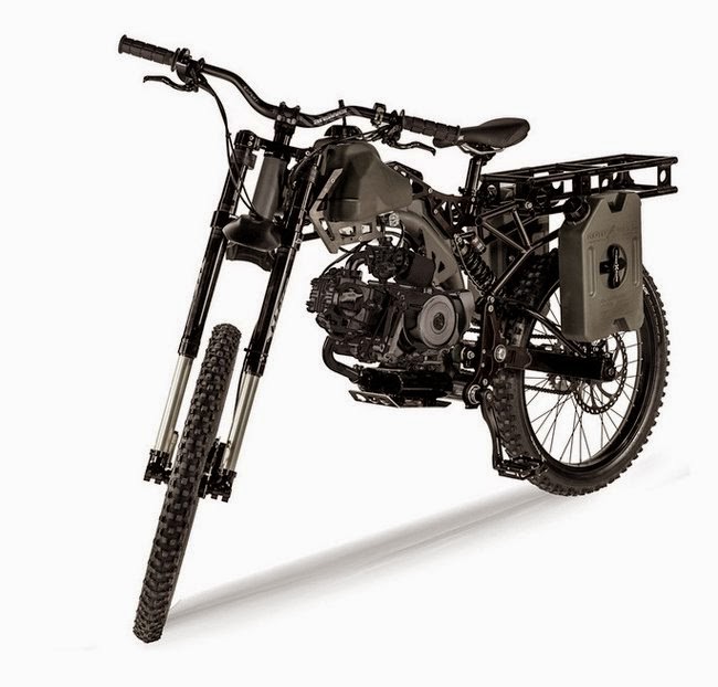 The Flying Tortoise: The Motoped Survival Bike. How Can You Live ...