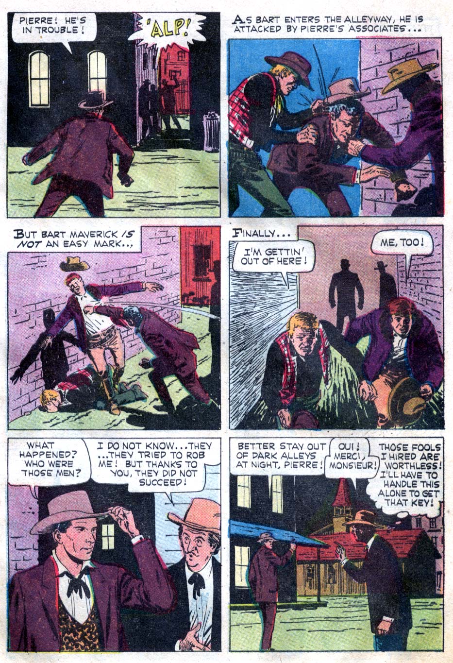 Four-Color Shadows: Maverick-Dan Spiegle-1961