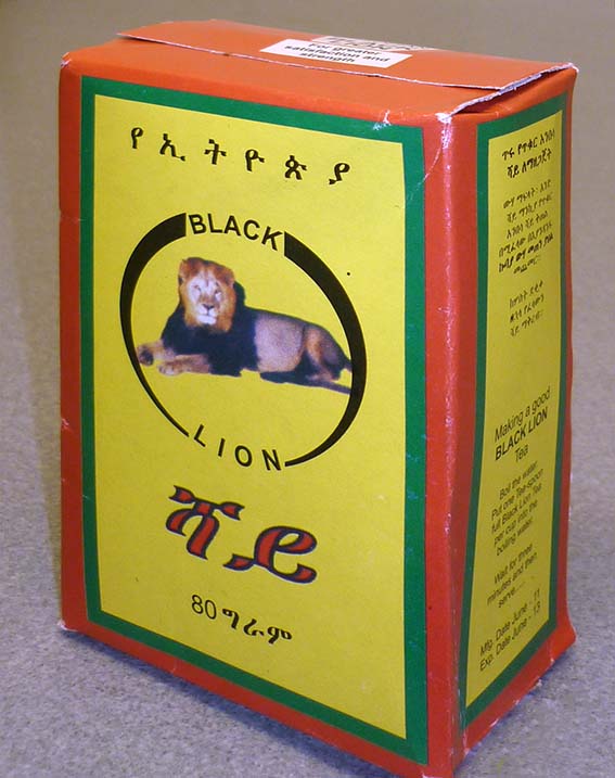 - Salmorrejo -: Té de Etiopía, "Black Lion"