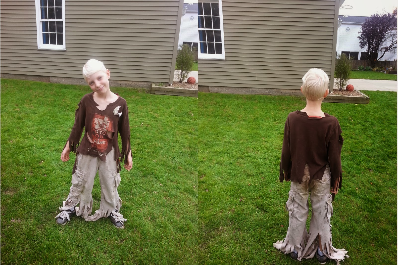 Di's Thoughts: Homemade Zombie Costumes