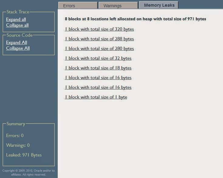 Oracle BRM blog: Detección de memory leaks - Parte III (MTA)
