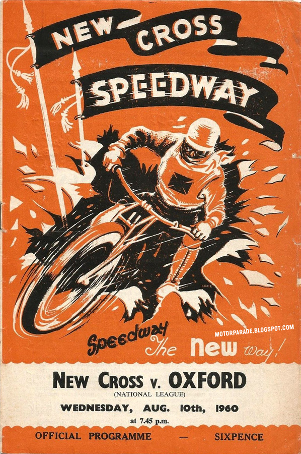 MotorParade: NEW CROSS SPEEDWAY