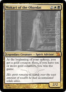MadOlaf's Magic Cards: Card of the Day - Mokari of the Obzedat