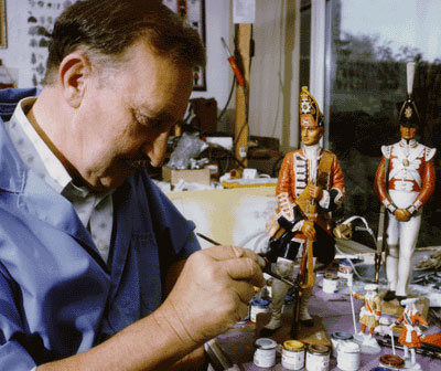 Vintage lead Toy and Model Soldiers: Charles C. Stadden