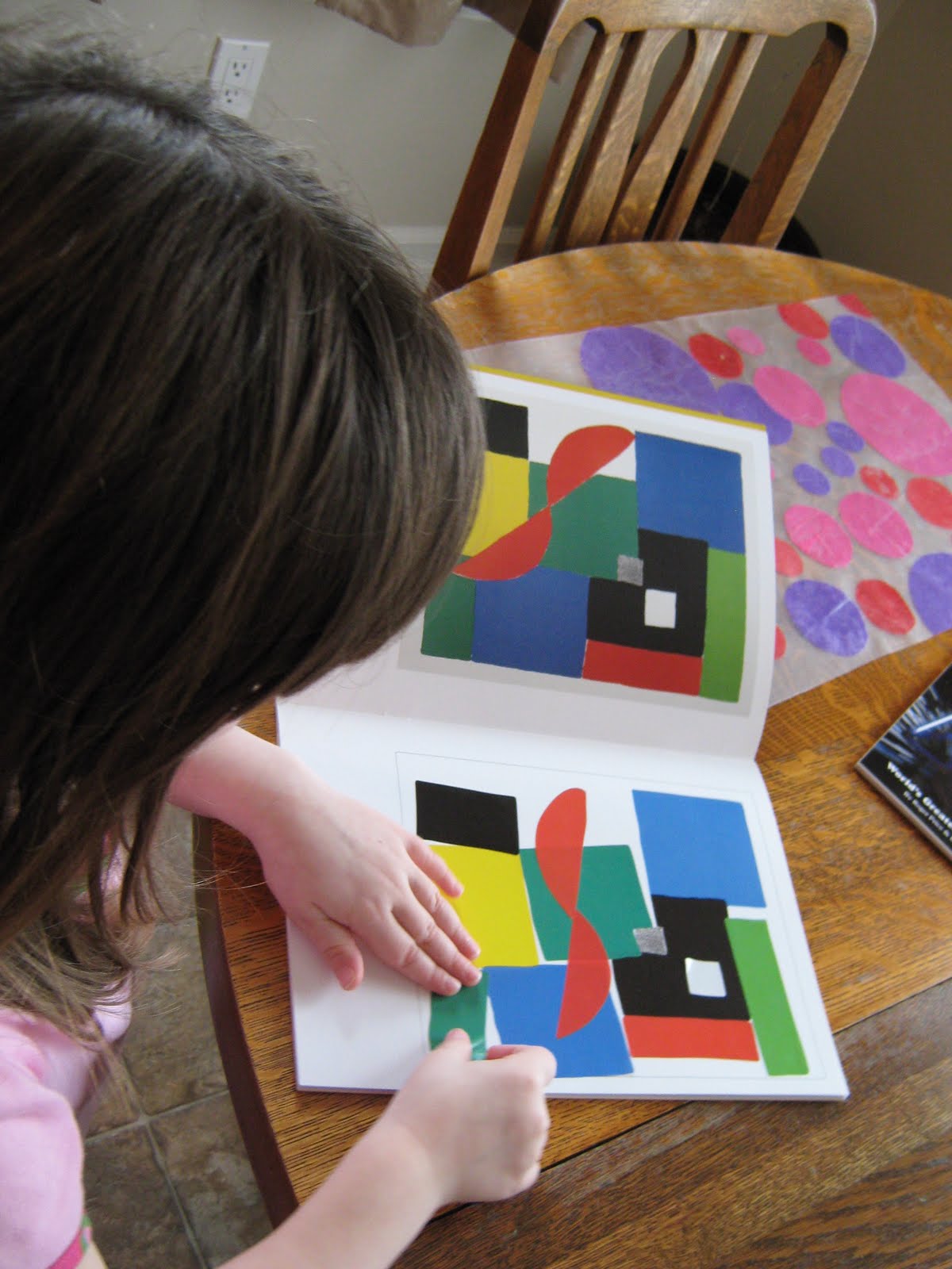 Almost Unschoolers: Exploring Shapes in Art With Children