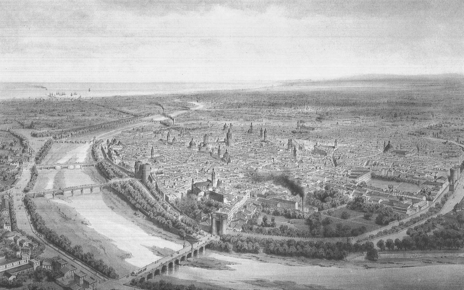 VALENCIA EN BLANCO Y NEGRO