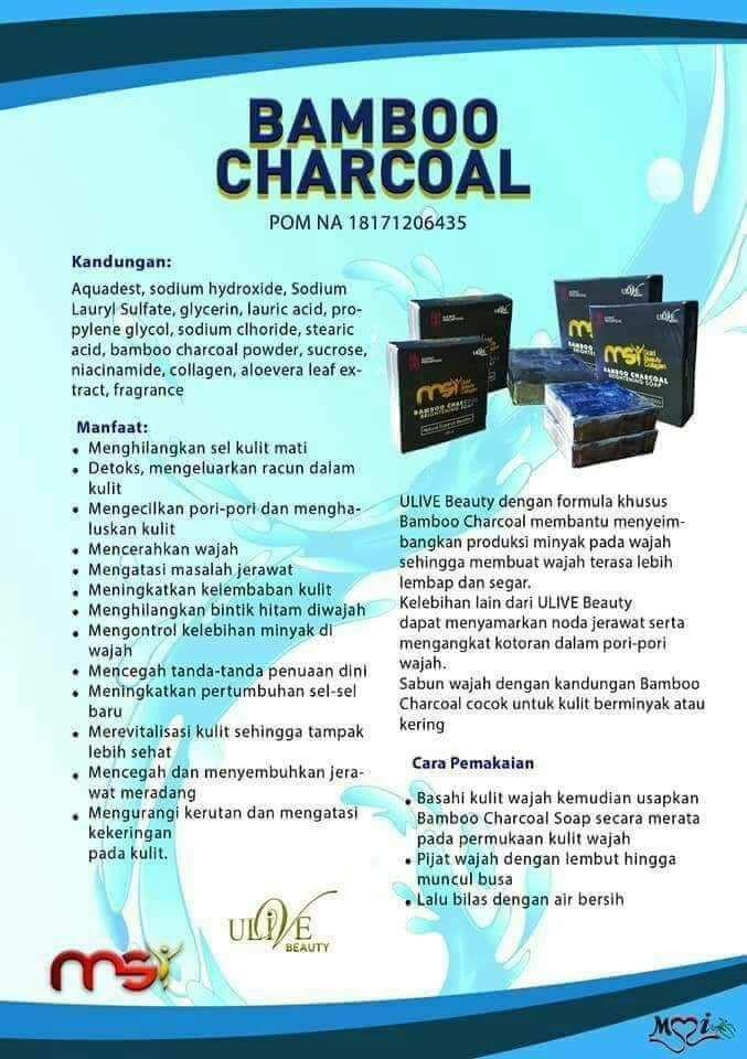 Ida Wow: MSI Sabun Bamboo Charcoal atau Arang Bambu