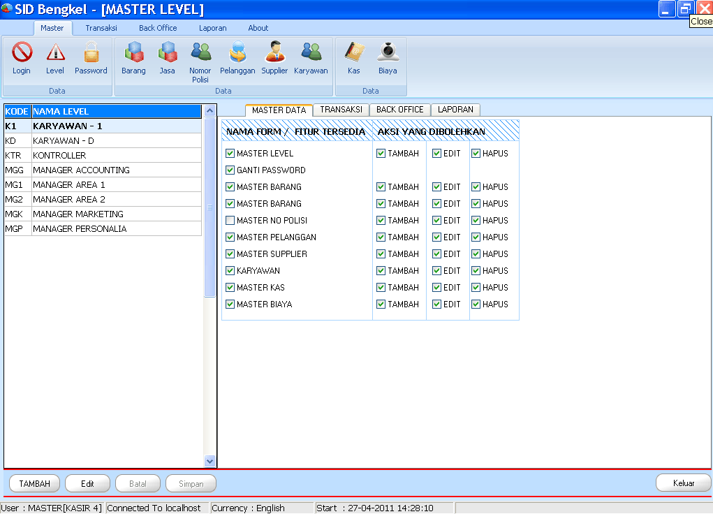 SID BENGKEL - JUAL SOFTWARE DI MEDAN