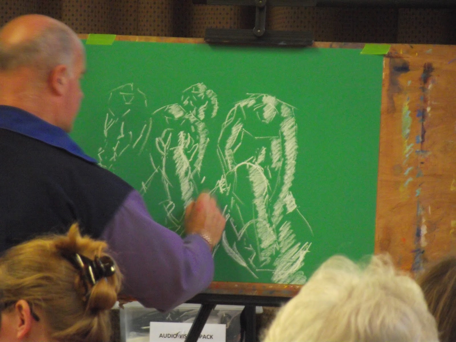 Virginia Water Art Society Diary: Demonstration by Stephen Cheeseman ...