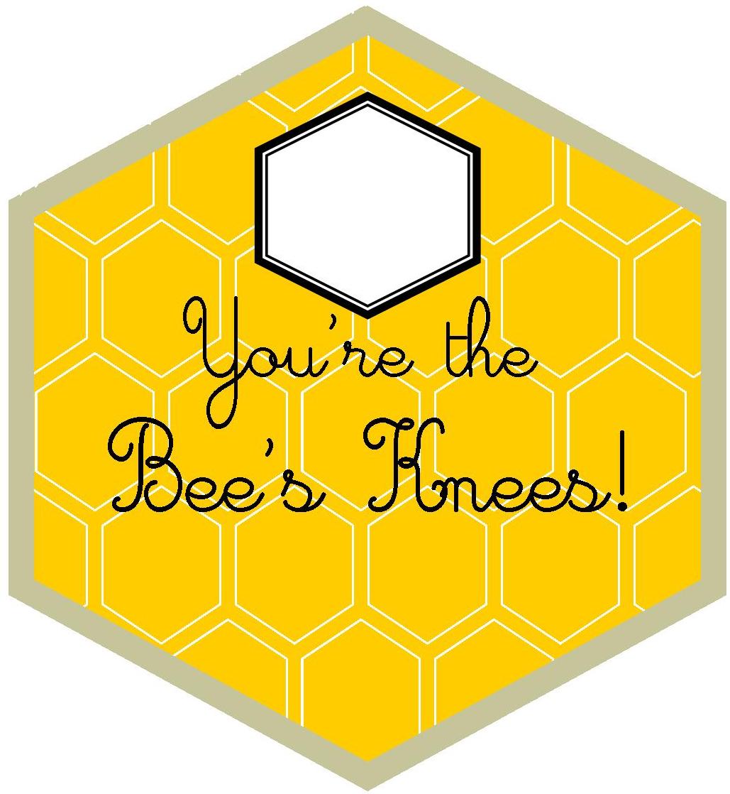 Bee's Knees Valentine for Teacher or Anyone You Love!