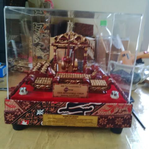 MINIATURE SHOP: Miniatur Gamelan Set Box Batik