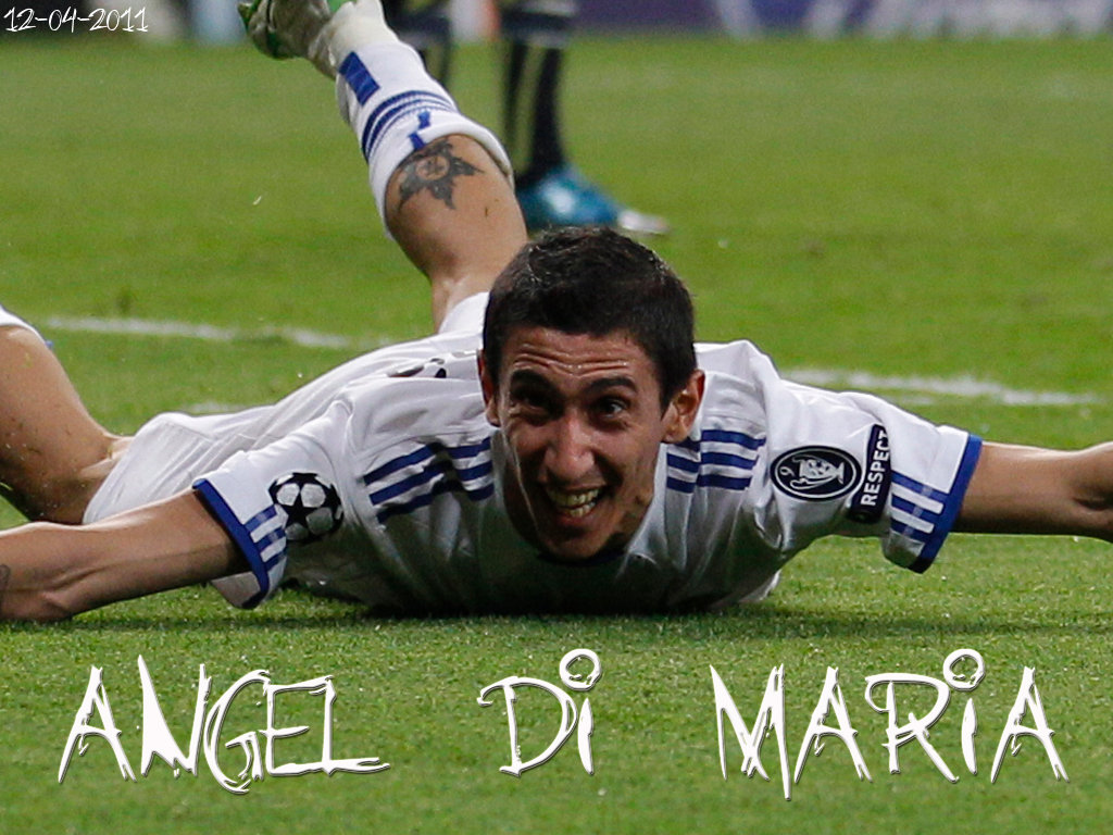 World Sports Hd Wallpapers: Real Madrid Angel Di Maria Hd Wallpapers