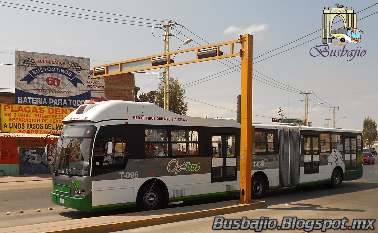 BUSBAJIO: Sistema Integrado de Transporte Optibus