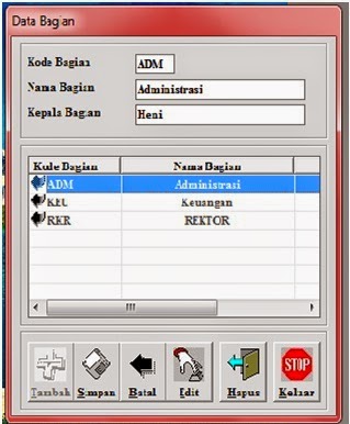 BELAJAR VISUAL BASIC 6.0 UNTUK SIMPAN , EDIT DAN HAPUS ~ Ilmu Komputer