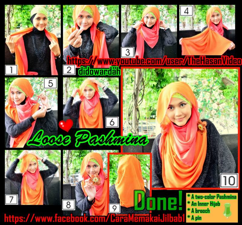 TUTORIAL HIJAB / JILBAB