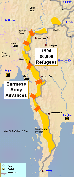 Hla Oo's Blog: A Brief History of Thailand Burma Border Situation (2007)