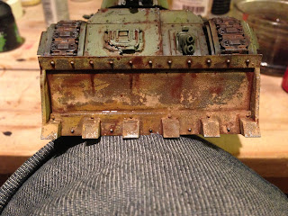 Four go to war!: Tutorial: Tank Weathering Part 2