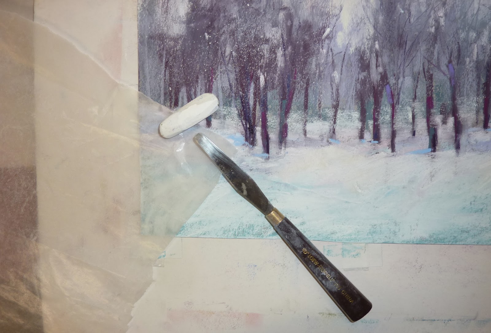 Painting My World: A Simple Technique for Painting Falling Snow with ...