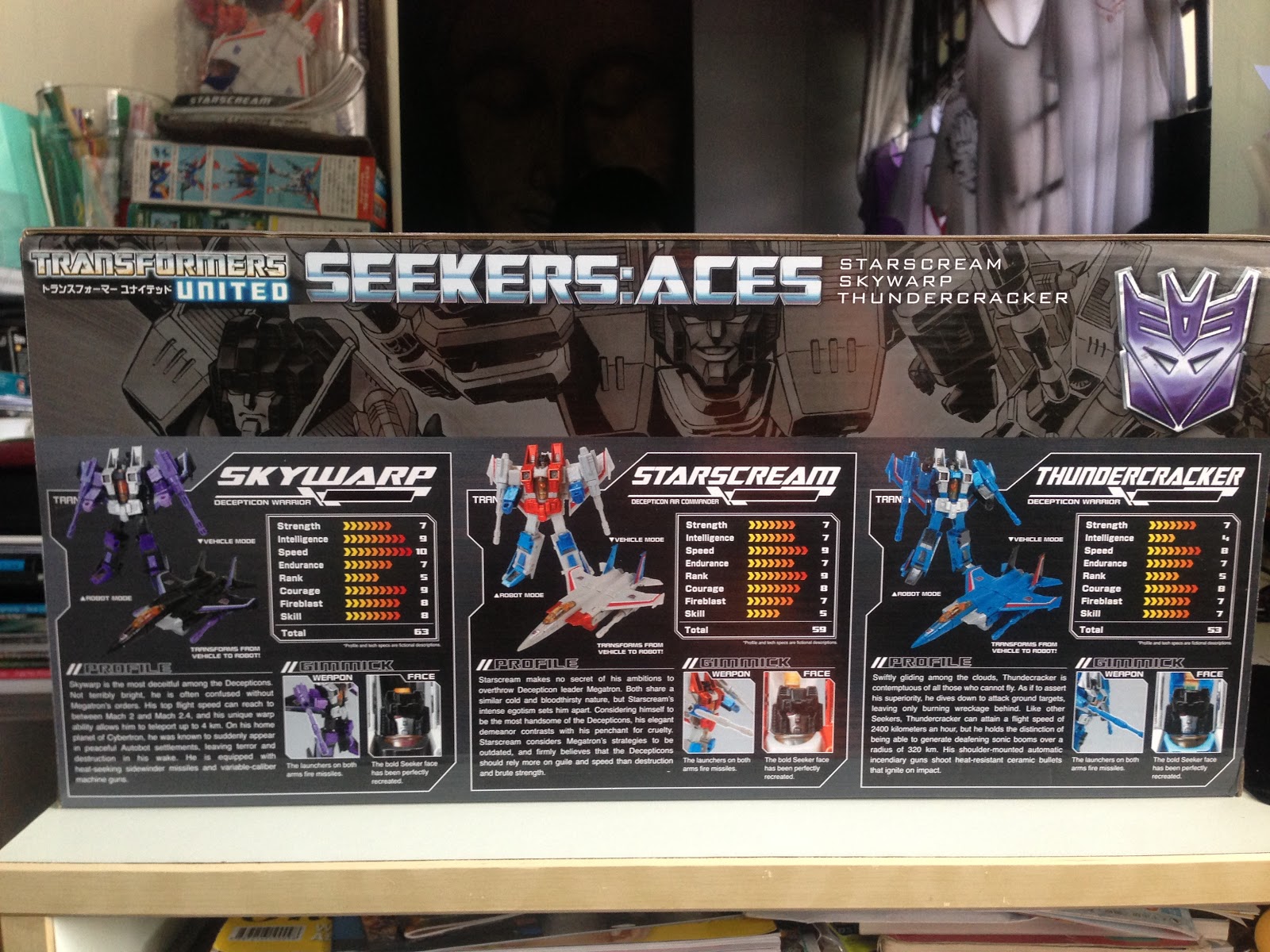 The Cave Collection: Transformers United Seekers:Aces Boxset