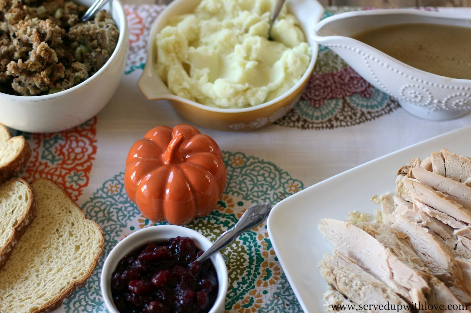 Open Faced Turkey Sandwiches | Served Up With Love