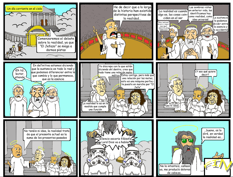 Atrévete a Aprender: La metafísica a través del Comic