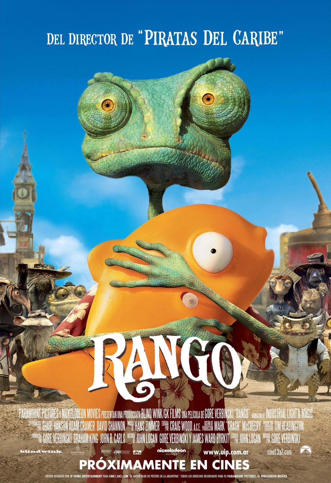 est100 一些攝影(some photos): "Rango", 《飆風雷哥》