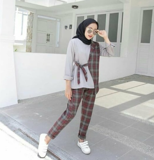 √ 39 Model Hijab Kekinian yang Paling Kece dan Gaul ala Anak Muda ...