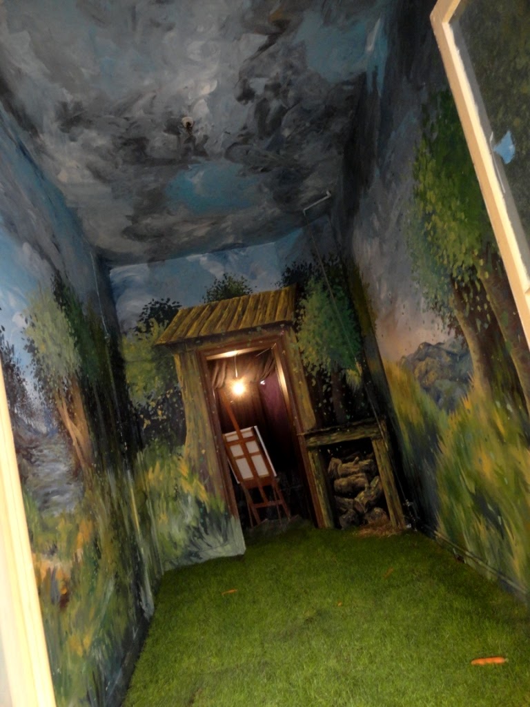 Expo crayons/créons à Bruxelles Art on Train